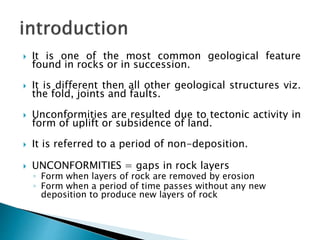 Unconformities | PPTX