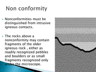 Unconformities | PPTX