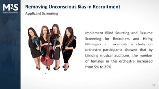Unconscious Bias: Managing Impacts On The Recruitment Process | PPTX