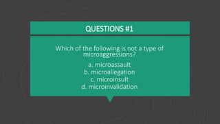 Unconscious Bias and Microaggressions Greg DeShields.pptx
