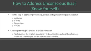 Unconscious Bias and Microaggressions Greg DeShields.pptx
