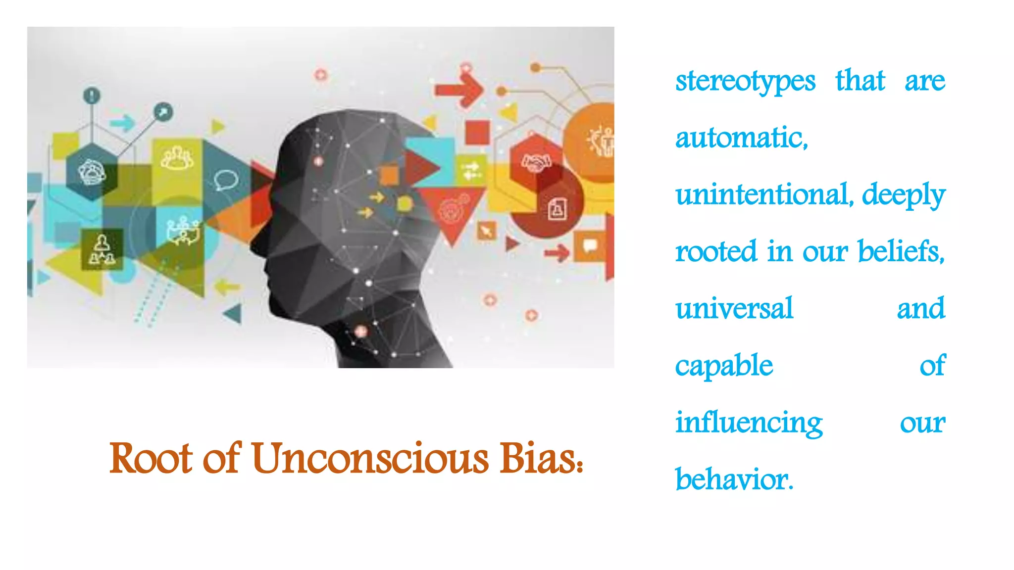 Unconscious bias in Workplace | PPTX