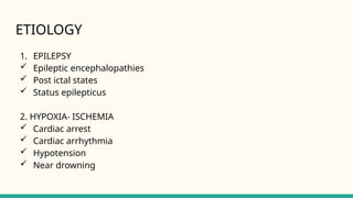 Approach to an unconscious child - paediatrics | PPTX