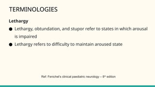 Approach to an unconscious child - paediatrics | PPTX