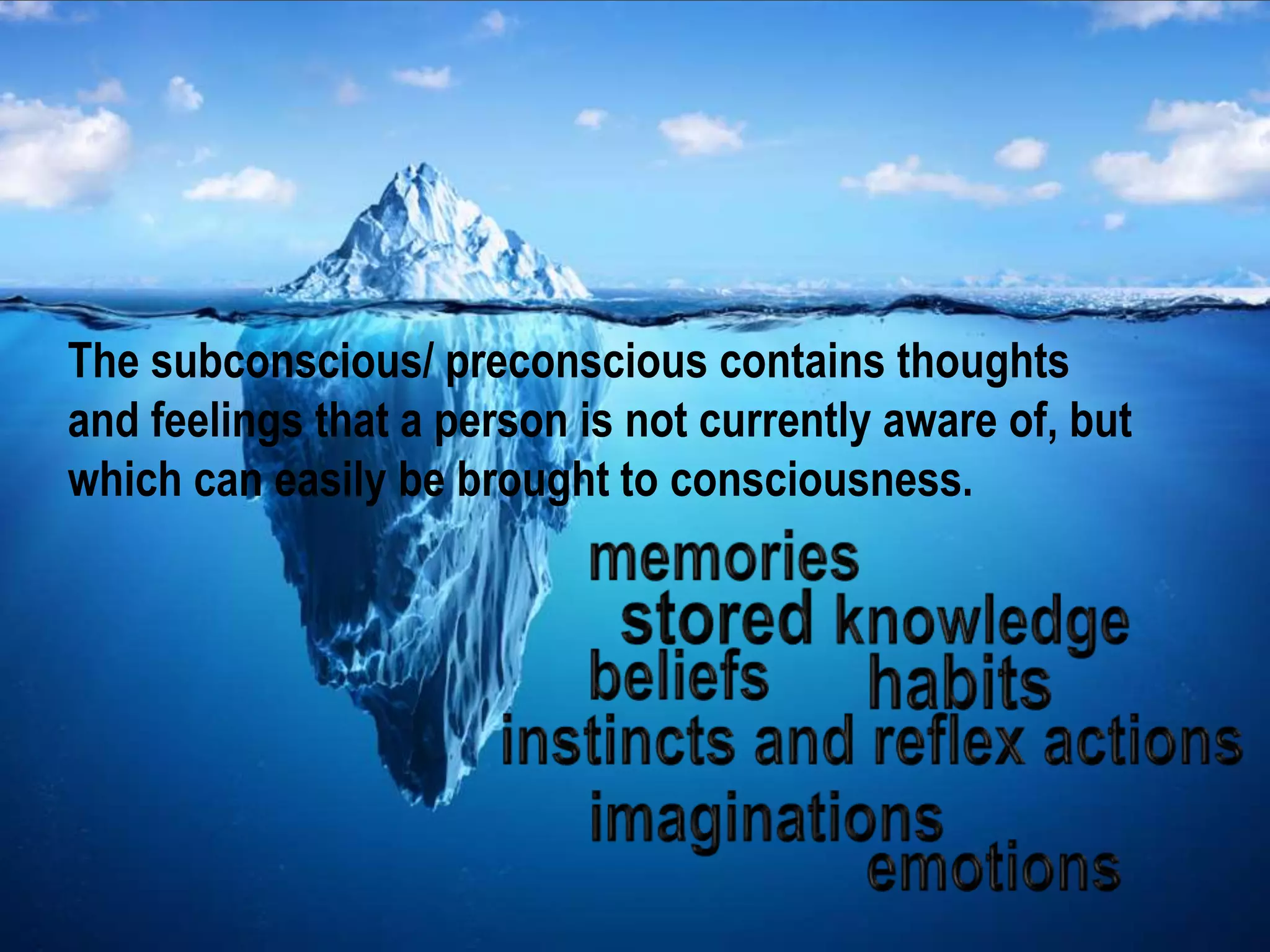 The Unconscious Mind - Sigmund Freud | PPTX