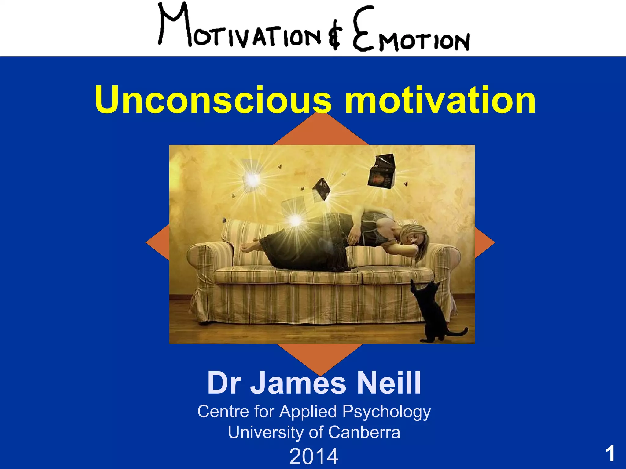 Unconscious motivation | ODP