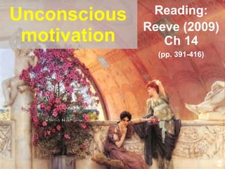 Unconscious motivation | ODP