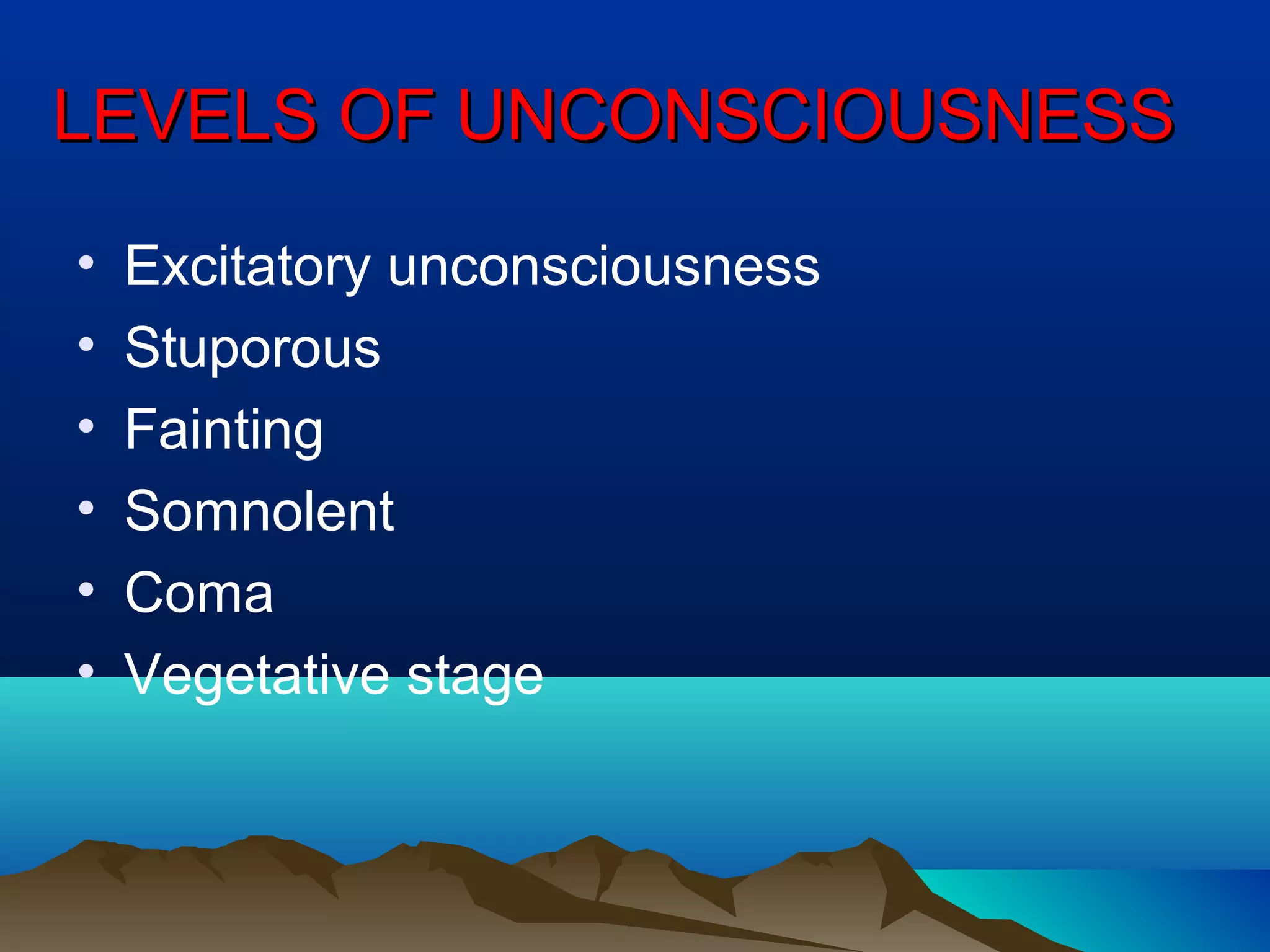 Unconsciousness by suresh aadi8888 | PPT