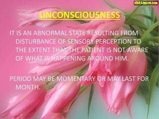 Unconsciousness | PPTX