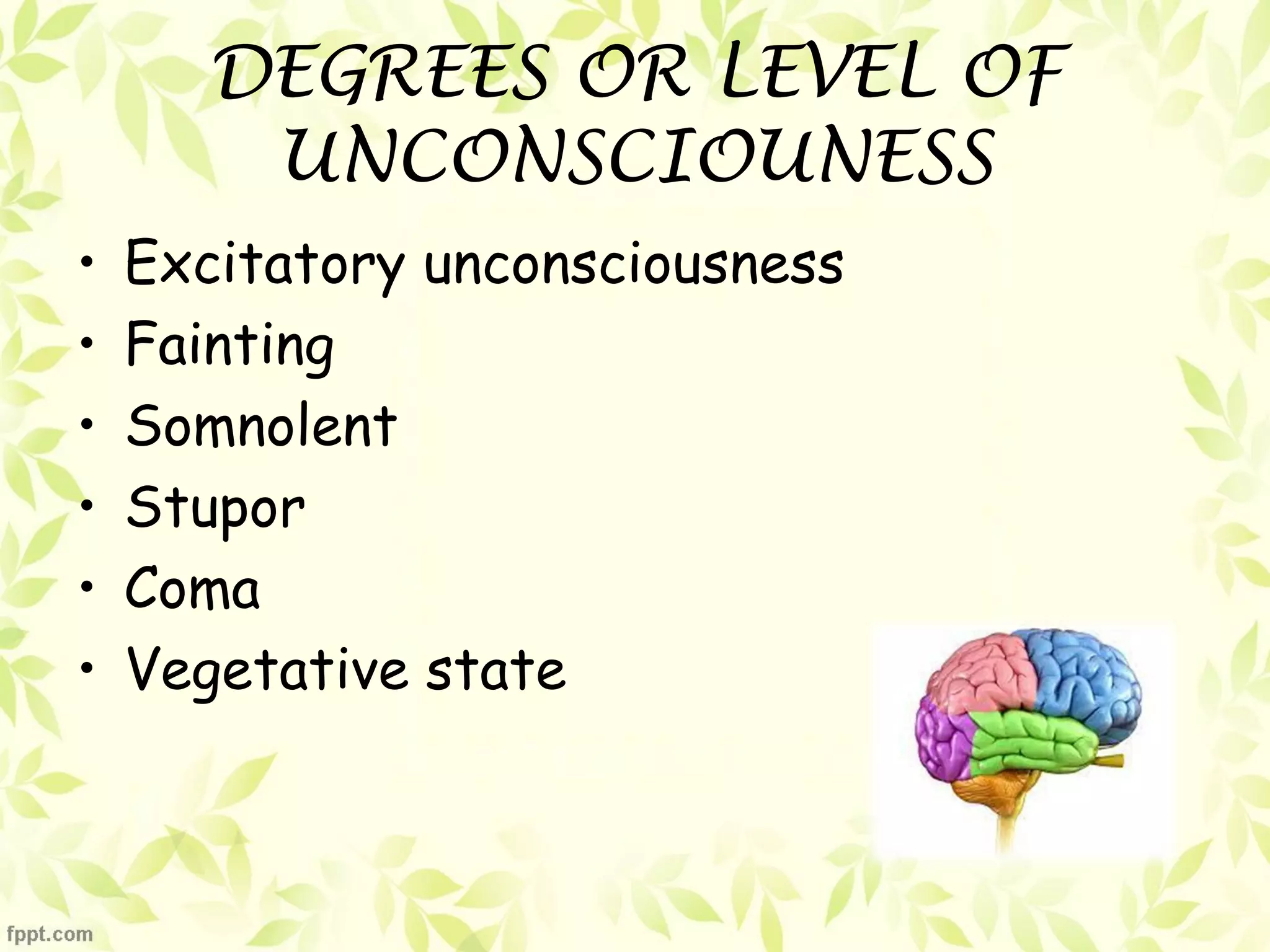 Management of Unconscious patient | PDF