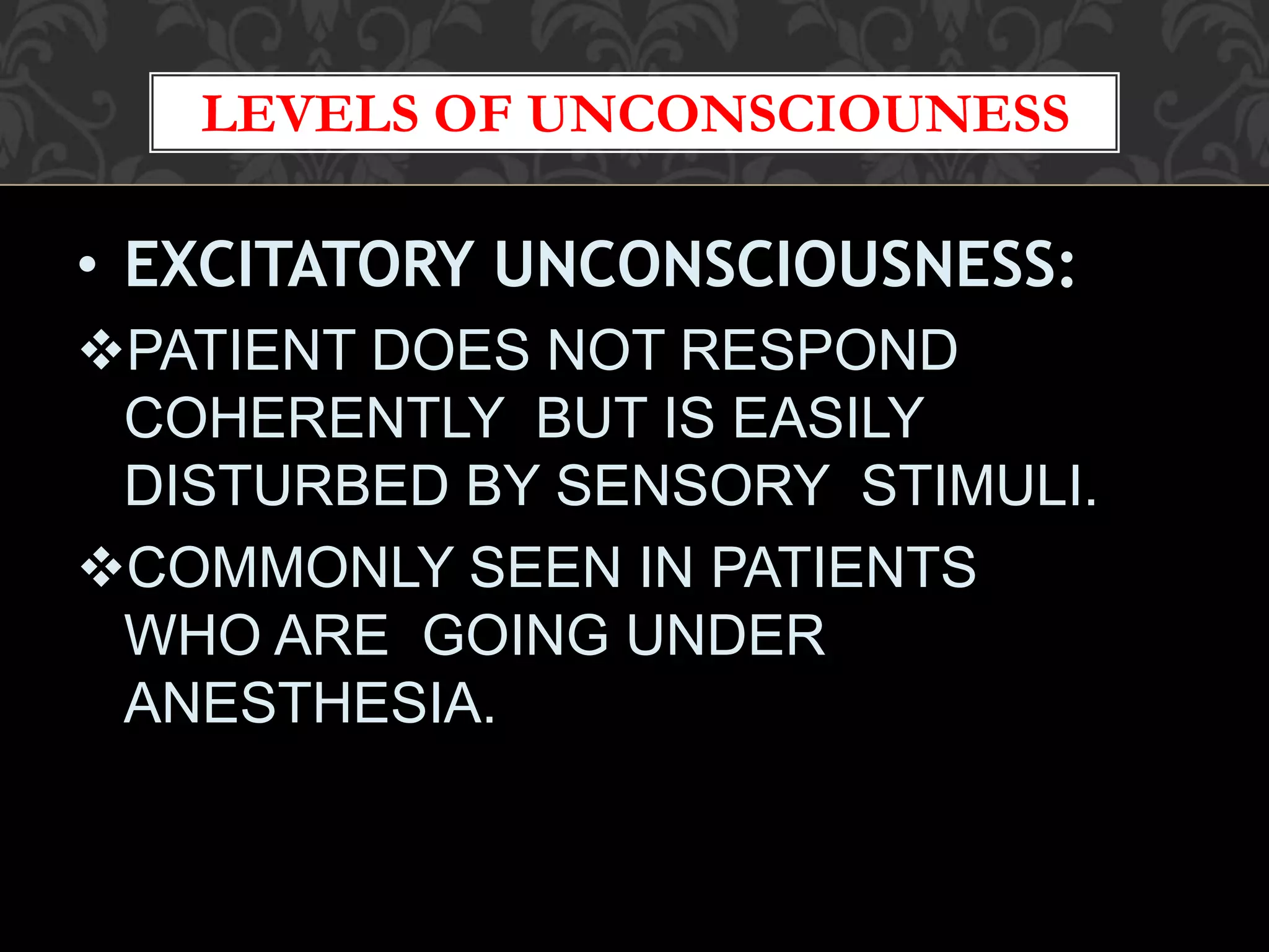 Unconsciousness | PPTX