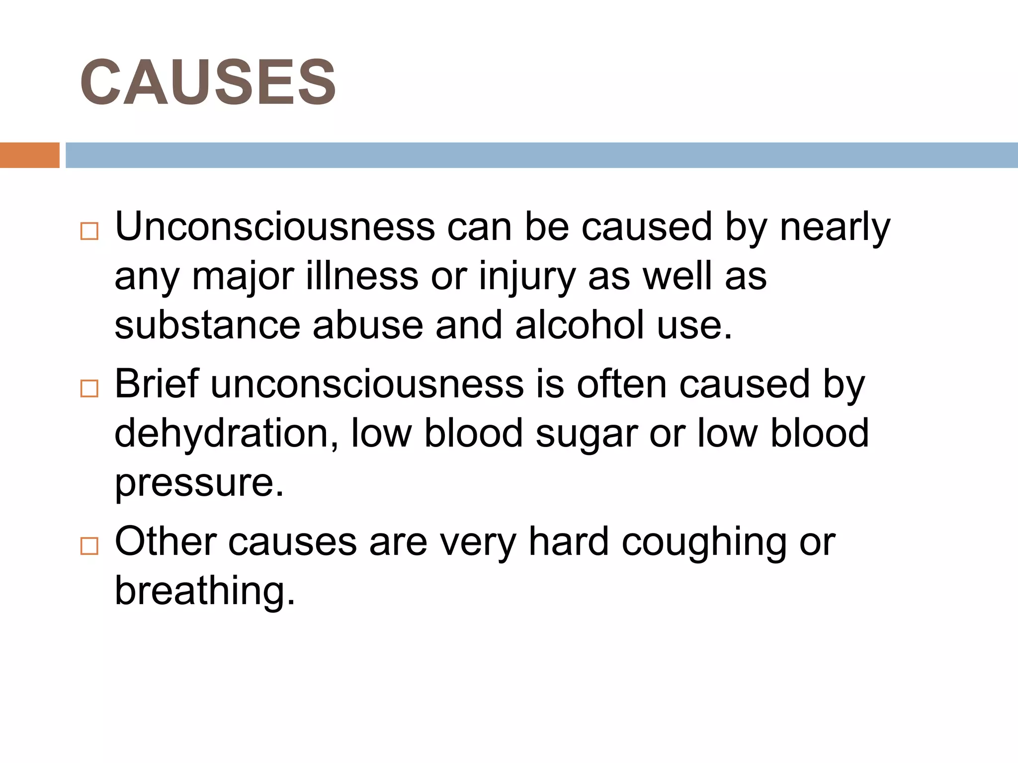 Presentation on Unconsciousness | PPTX