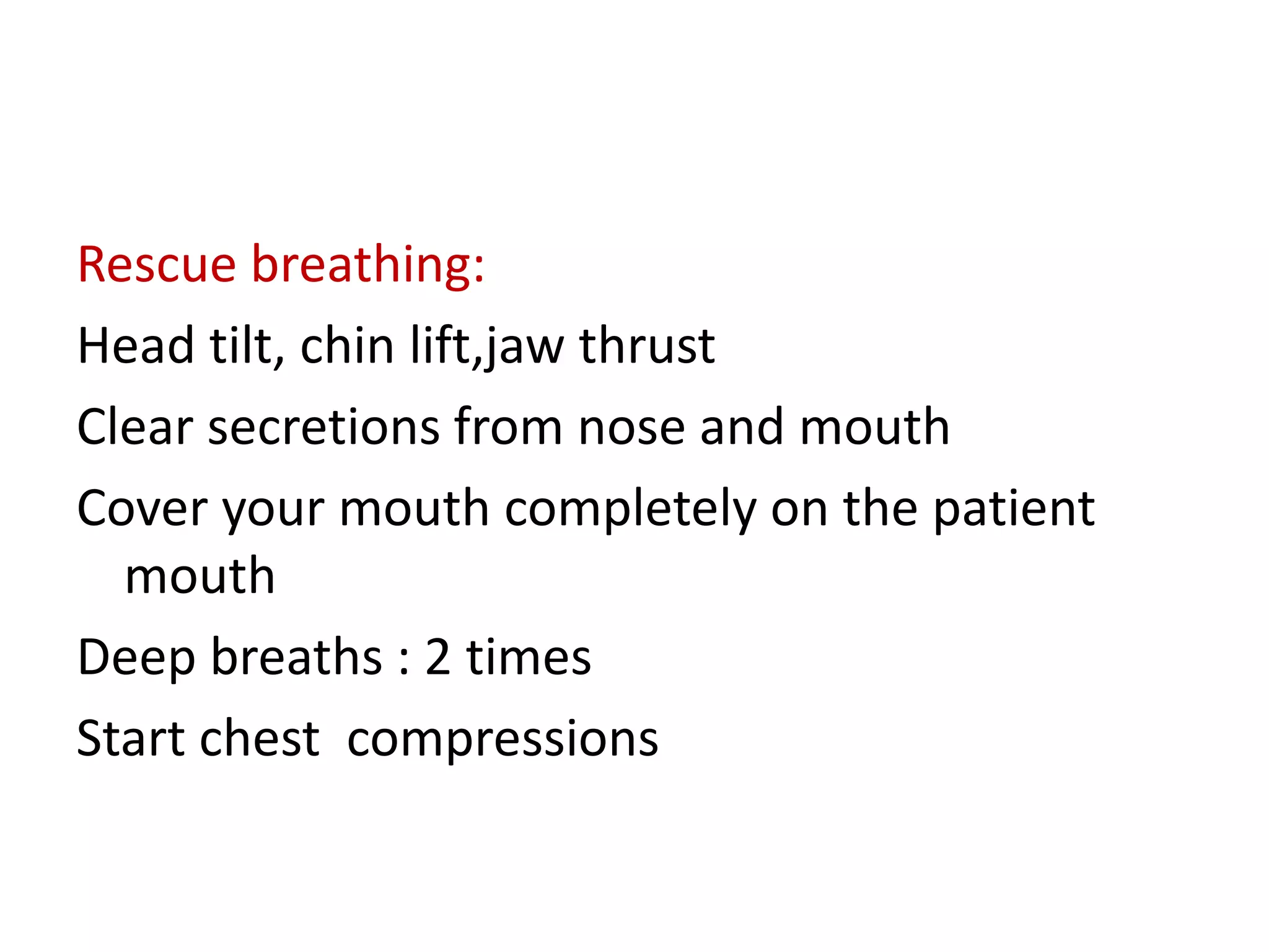 first aid management of patient with unconsciousness | PPTX