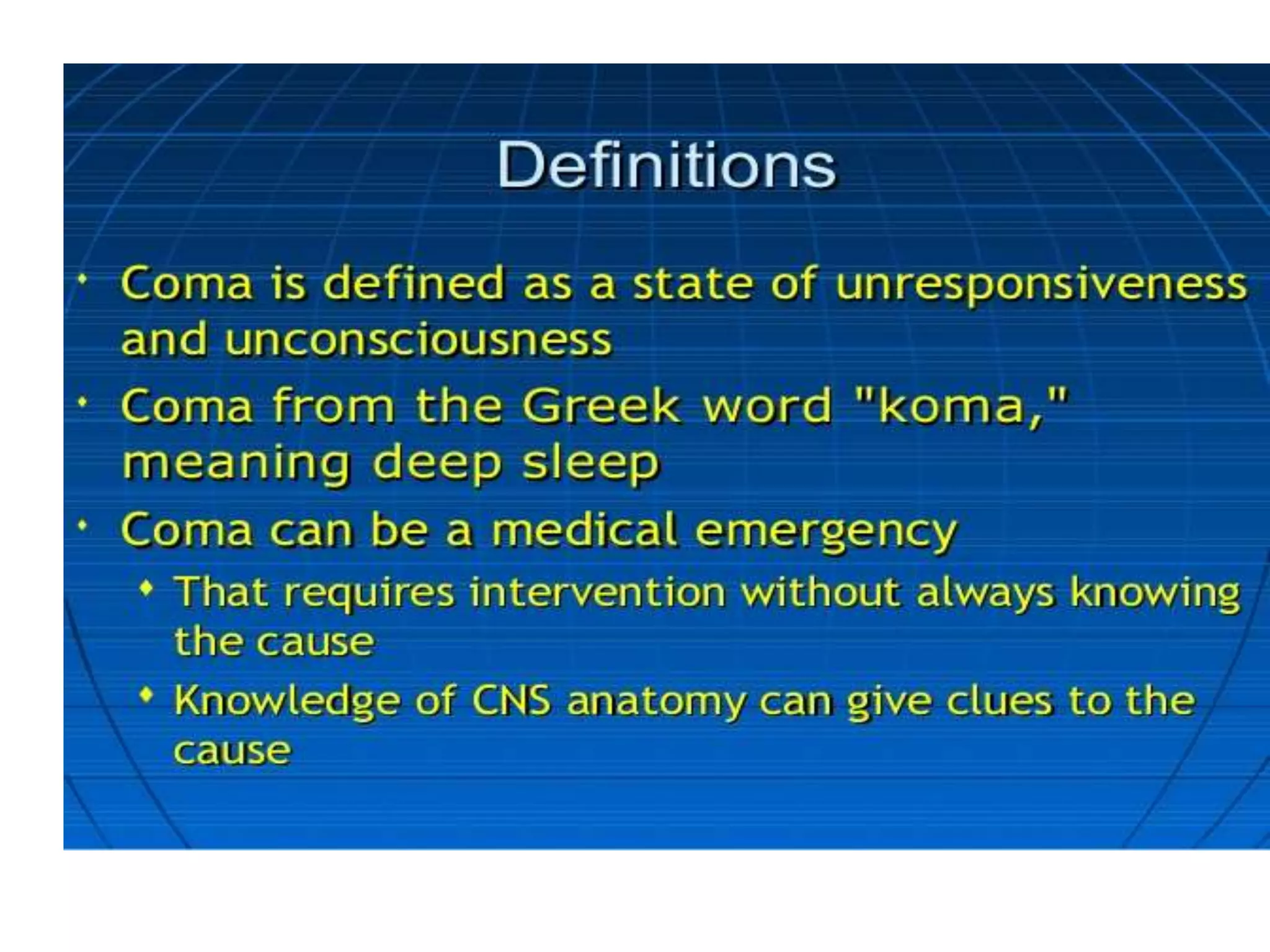 first aid management of patient with unconsciousness | PPTX