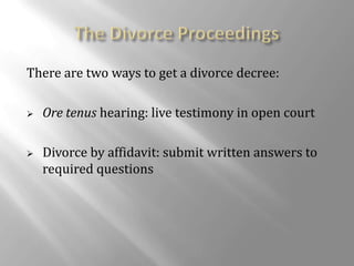 Uncontested Divorce - Virginia | PPTX | Divorce | Family and Relationships