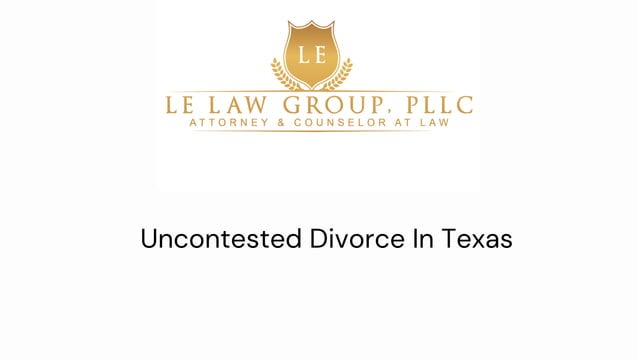 Uncontested Divorce In Texas.pdf