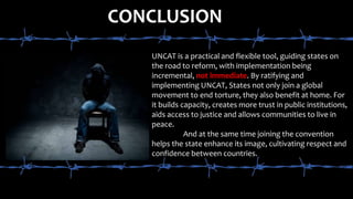 UNITED NATIONS CONVENTION AGAINST TORTURE.pptx