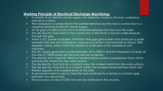 Unconventional manufacturing processes | PPT