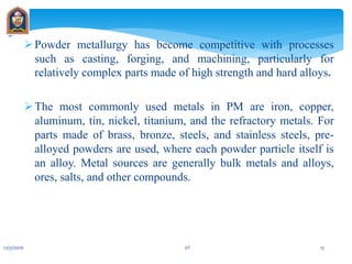 Unconventional metal forming process | PPT