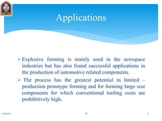 Unconventional metal forming process | PPT