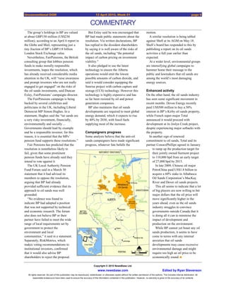 UOGM Launch Issue 12th April 2010 - Shale Gas Revolution | PDF