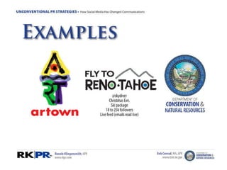 Unconventional PR Strategies | PPT