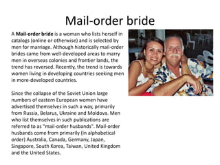 Unconventional relationships | PPTX