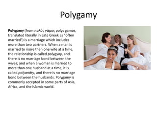 Unconventional relationships | PPTX