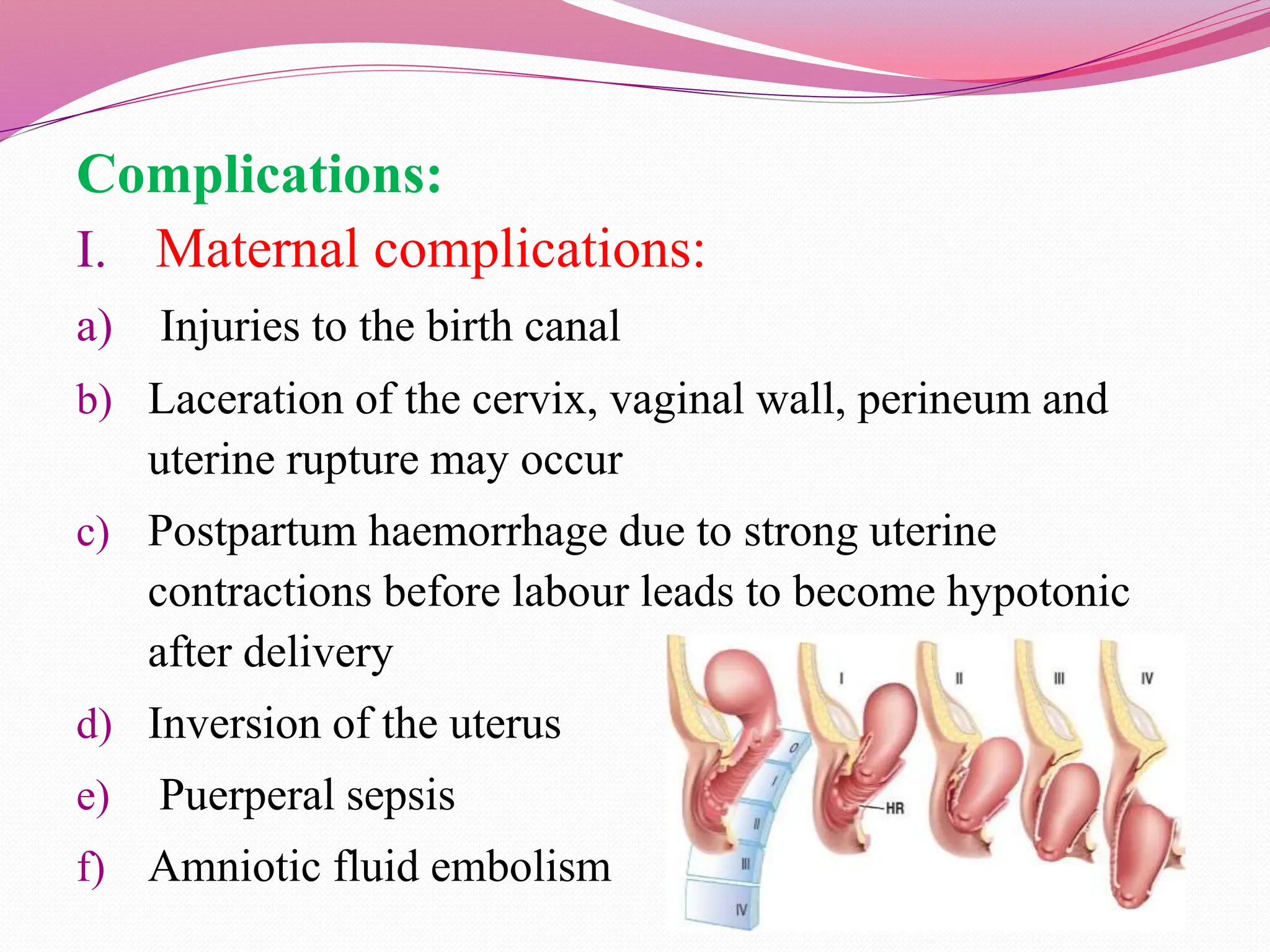 UNCOORDINATED UTERINE ACTION in obstetrics and gynecological | PPTX