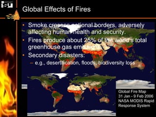 Global Wildland Fire Forecasting Using Space Technologies | PPT