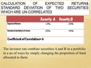 Uncorrelated return | PPTX