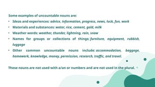 Uncountable Nouns Explanation Presentation.pptx