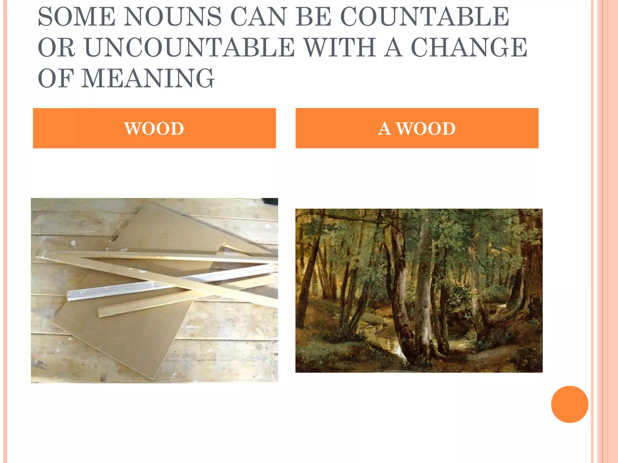Uncountable nouns and quantifiers | PPT