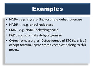 Uncouplers of oxidative phosphorylation | PPTX