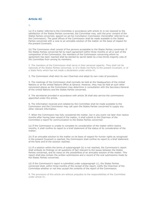 Un covenant civil political rights | PDF