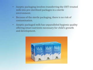 Uncovering the benefits of packaged milk | PPTX