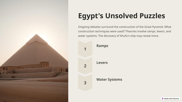 Uncovering The Mysteries Of Ancient Civilizations Pptx