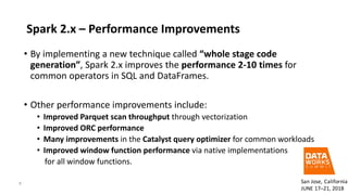 Uncovering an Apache Spark 2 Benchmark - Configuration, Tuning and Test ...