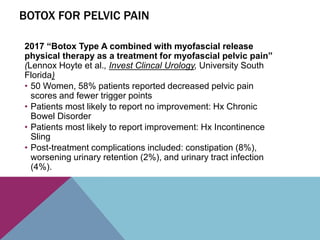 Uncovering the Black Box of Chronic Pelvic Pain Grand Rounds | PPTX