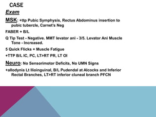 Uncovering the Black Box of Chronic Pelvic Pain Grand Rounds | PPTX