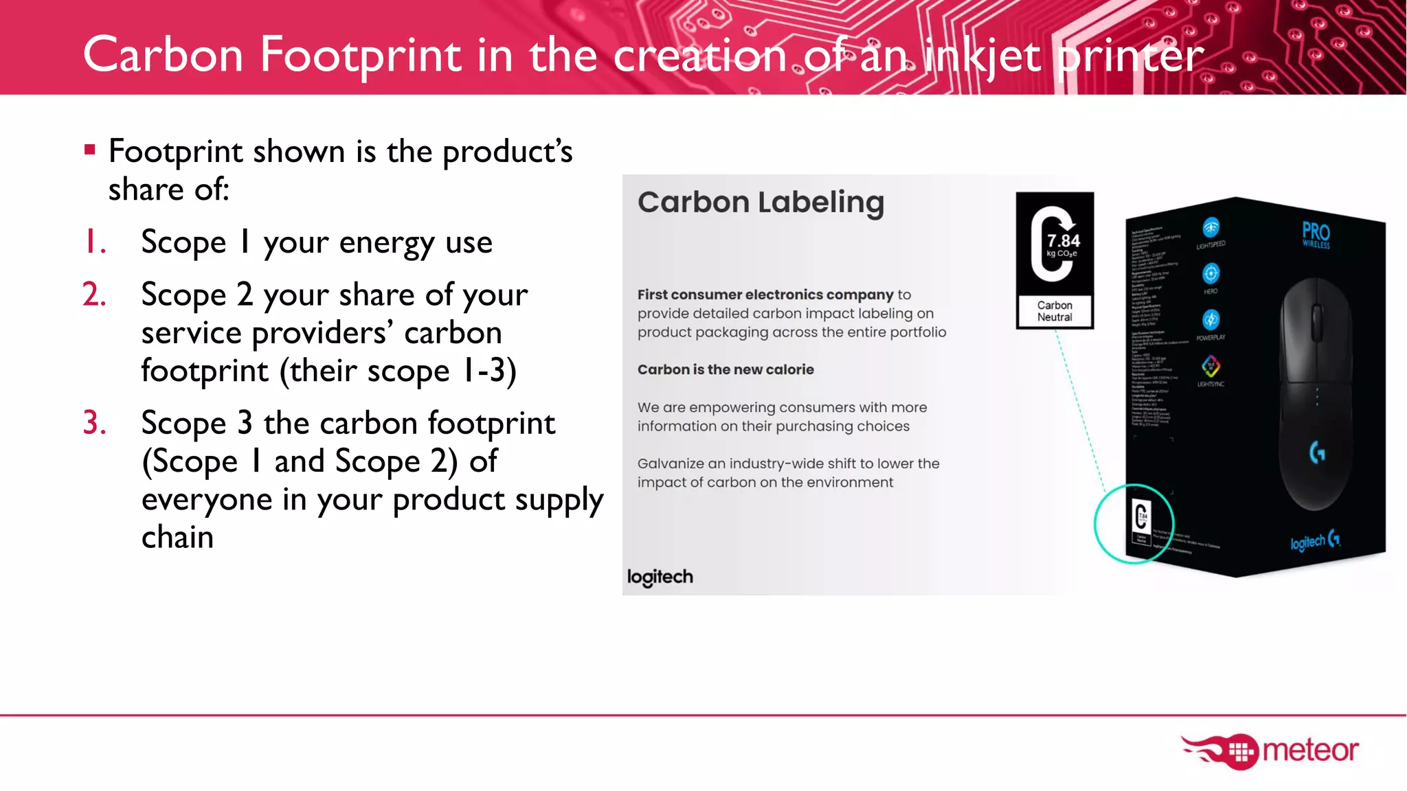 Uncovering the Carbon Footprint of Industrial Inkjet | PPT