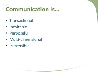 Uncovering the Meaning of Good Communication Skills | PPT