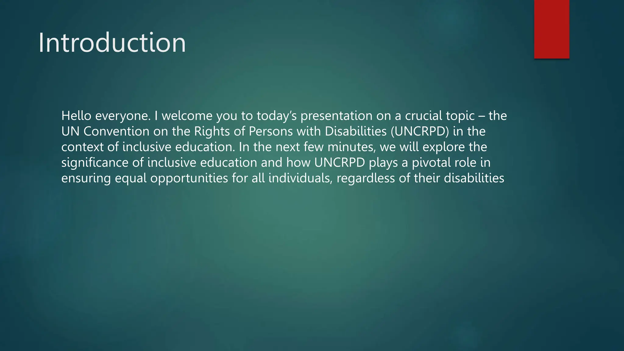 UNCRPD united nations convention on the rights of persons with ...