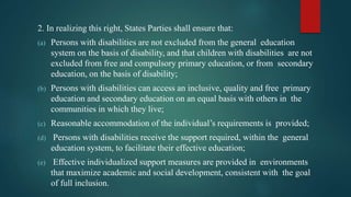 UNCRPD united nations convention on the rights of persons with ...
