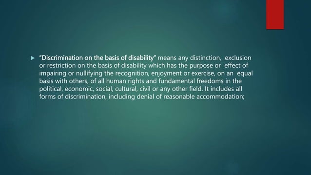 UNCRPD united nations convention on the rights of persons with ...