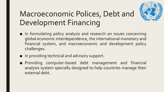 United Nations Conference on Trade and Development (UNCTAD) | PPTX