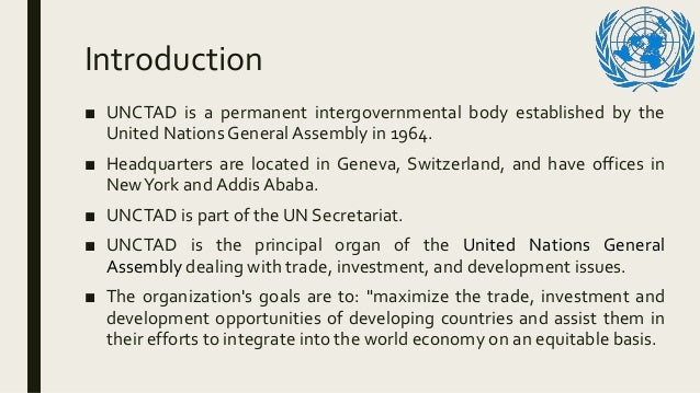 United Nations Conference on Trade and Development (UNCTAD)