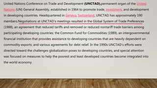 UNCTAD- Yashavanth G Nayak | PPT