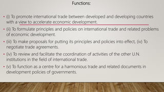 UNCTAD- Yashavanth G Nayak | PPT