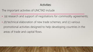 UNCTAD- Yashavanth G Nayak | PPT